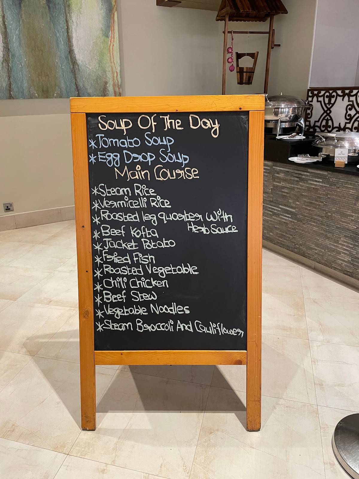 Carta de Al Marjan Restaurant, Al Jazirah Al Hamra