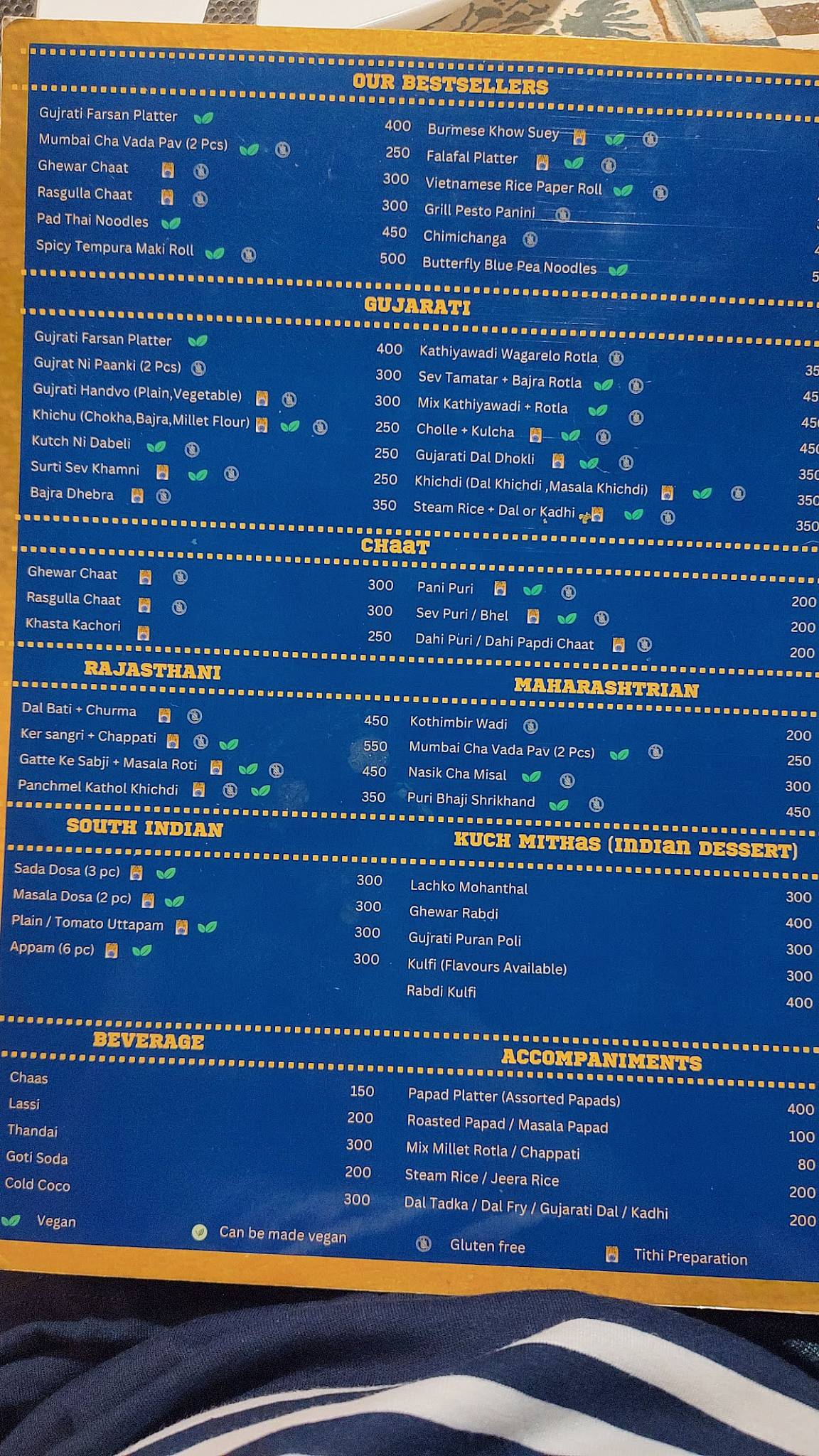 Menu at All in 1 - Pure Jain Restaurant, Mumbai