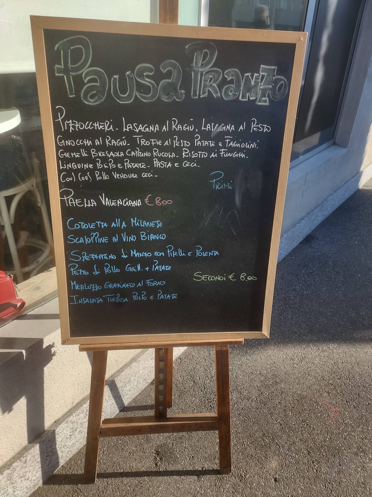 Menu da Ally Cafè, Saronno