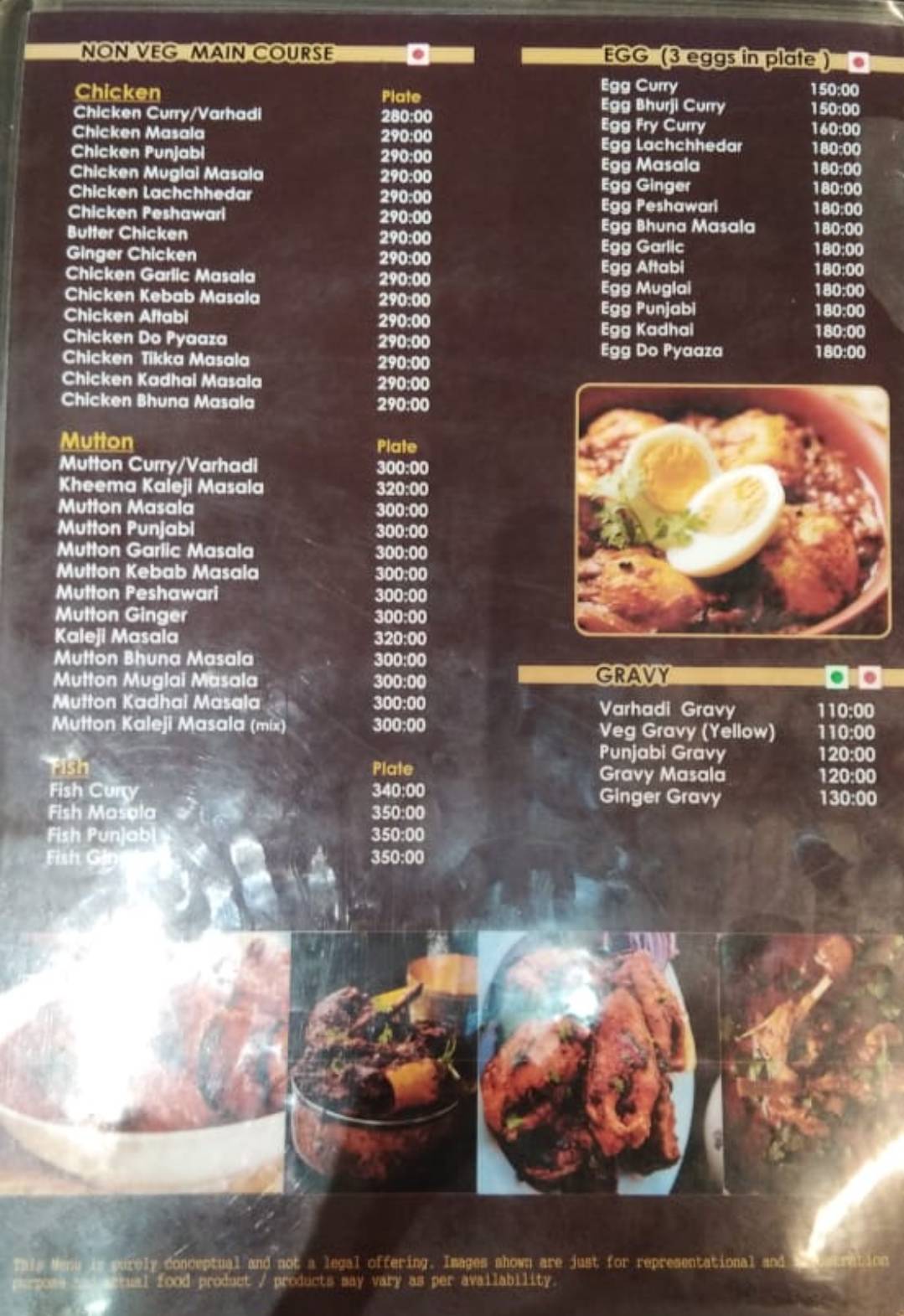 Menu at New Punjabi Dhaba & Restaurant, Amravati, Nanda Market