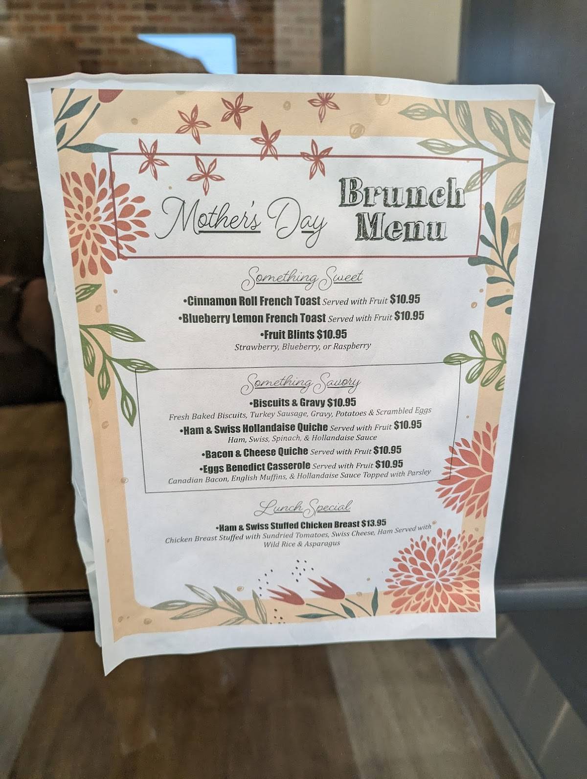 Menu at Main Street Cafe & Bakery, Ankeny, SW White Birch Dr #1