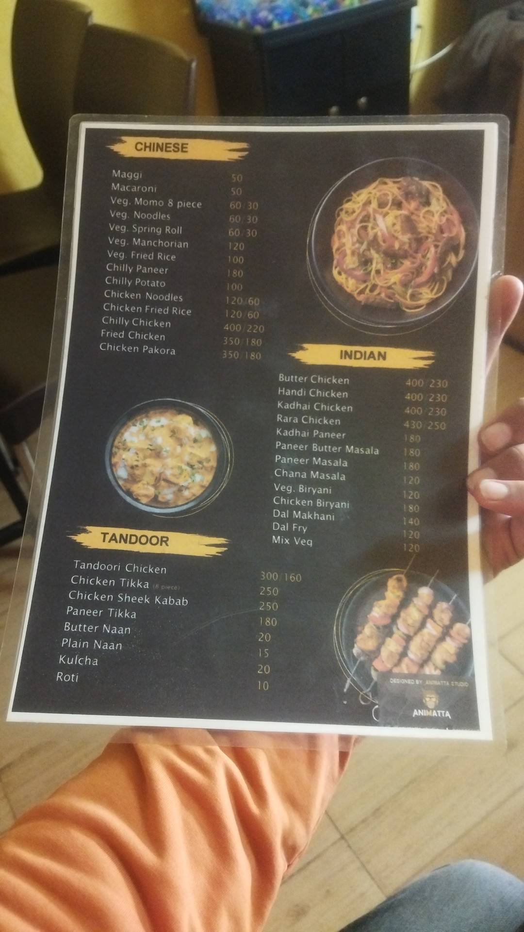 Menu at Apna Fast Food, Bhaniawala