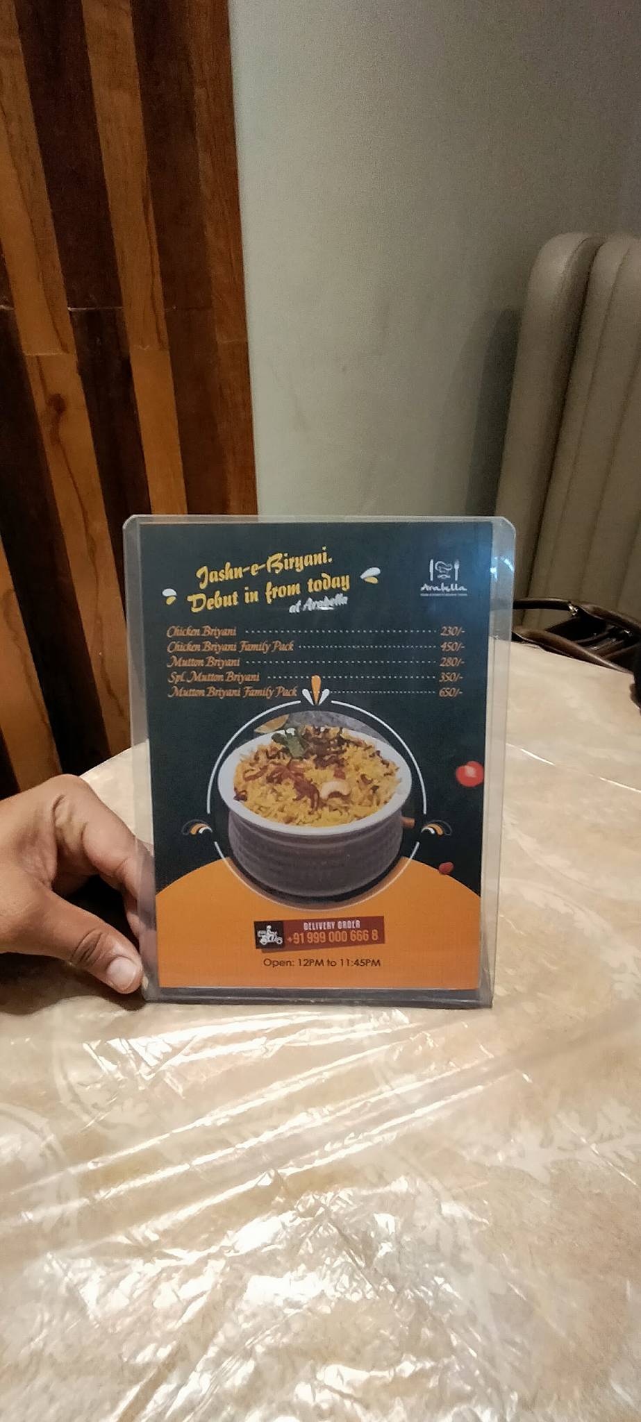 Menu at Arabella House Of Arabic & Lebanese Cuisine, Hyderabad