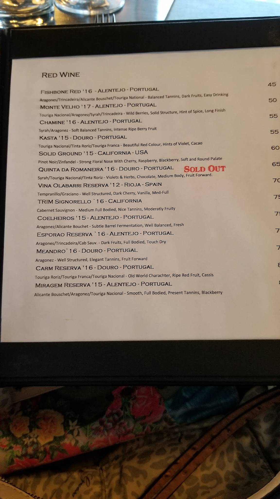 Menu at Fishbone Kitchen + Bar, Aurora