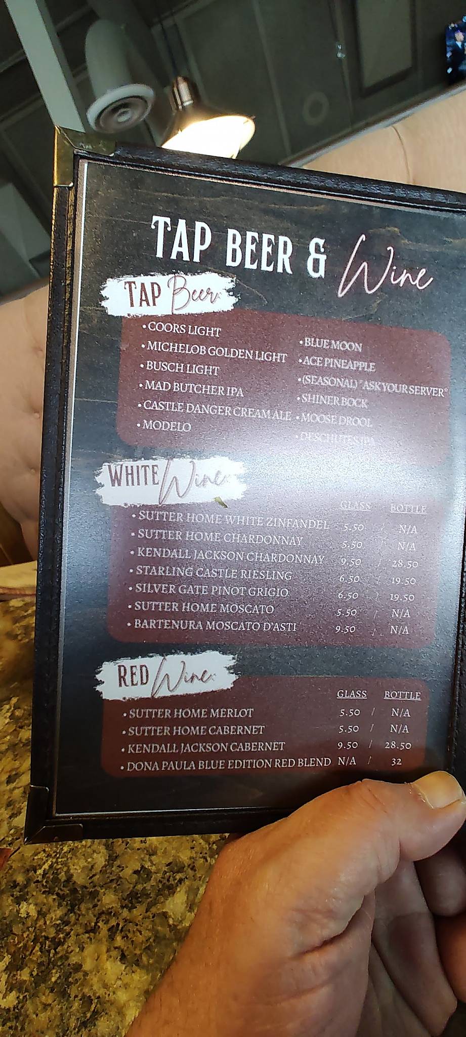 Menu at The Hitching Post BBQ, Marshall, E Main St #2505