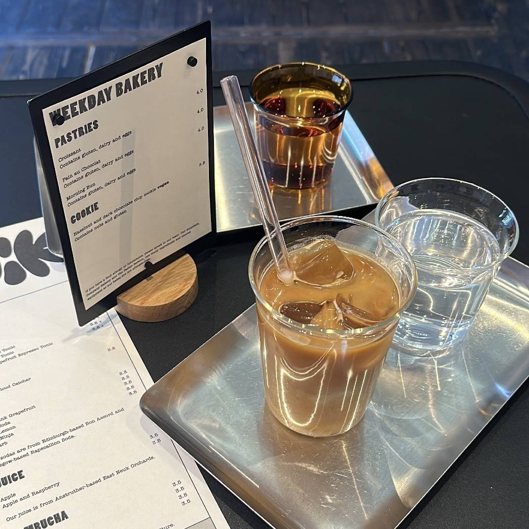 Menu at BEATNIK restaurant, Edinburgh