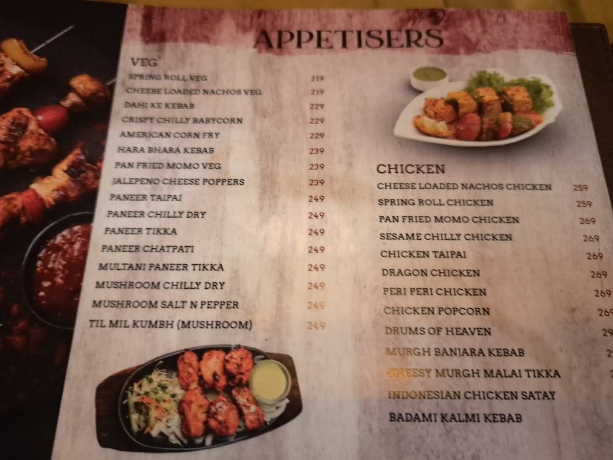 Menu at BLAST (CAFE - RESTAURANT - CATERING), Cuttack, Rex plaza