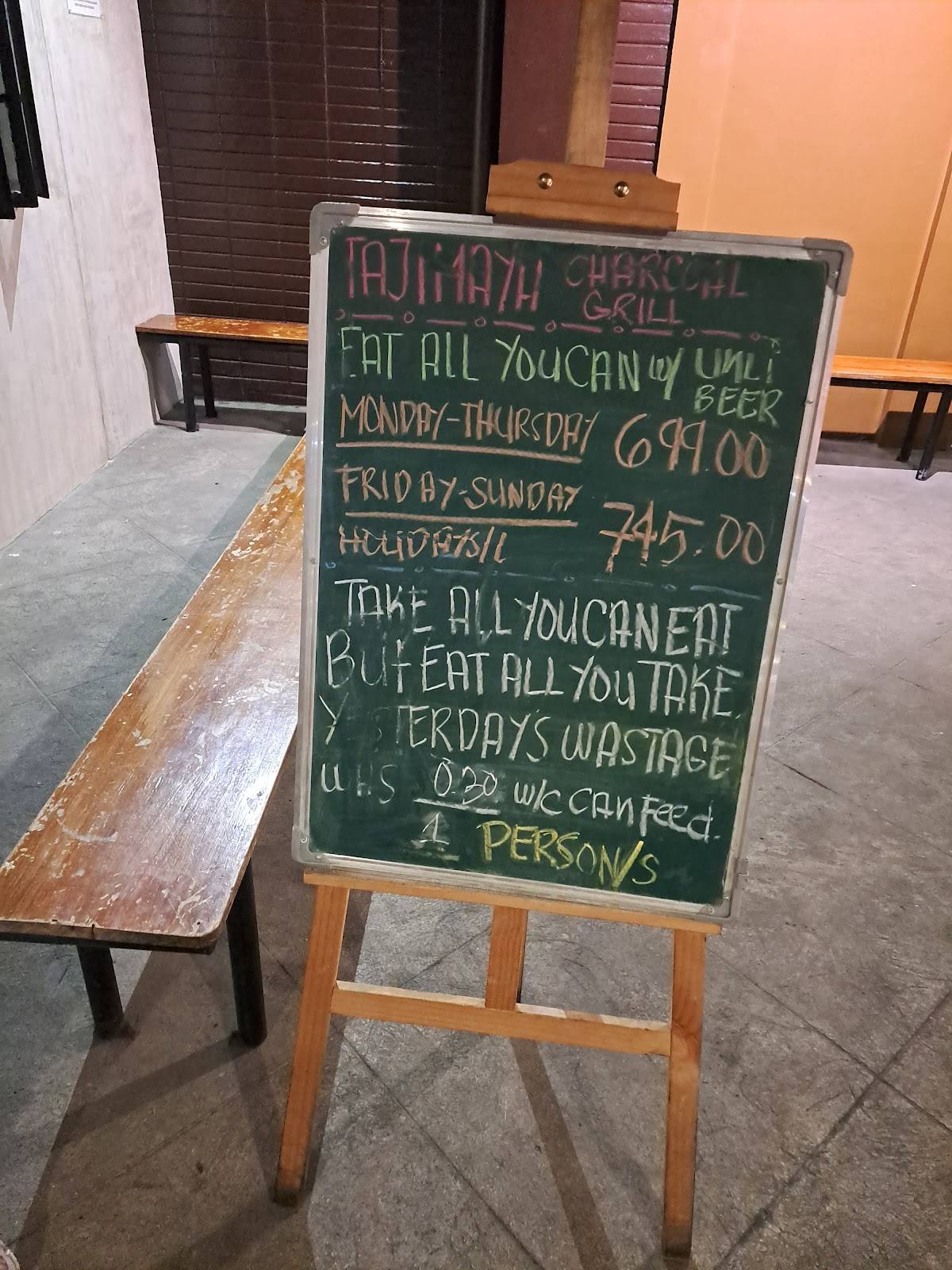 Tajimaya Yakiniku Charcoal Grill Menu at George Bousquet blog