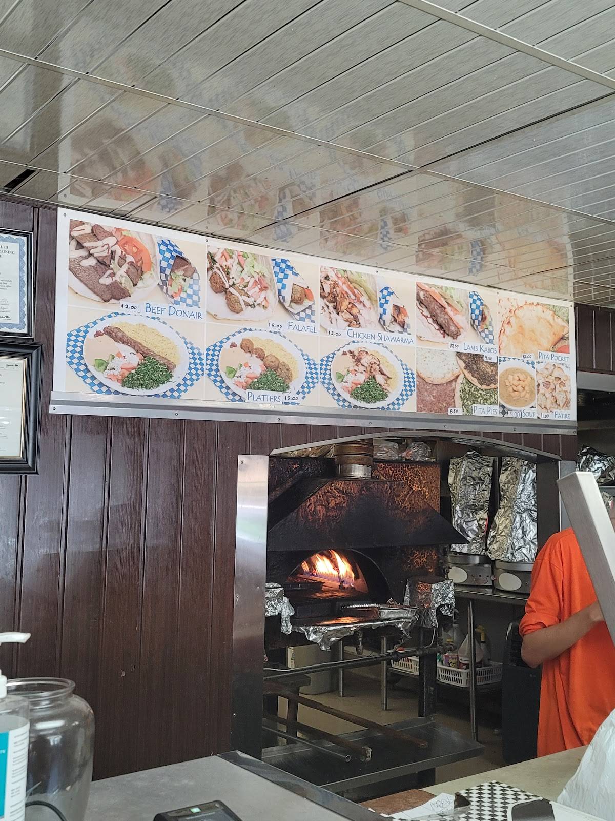 Menu at Baraka Pita Bakery & Restaurant, Winnipeg