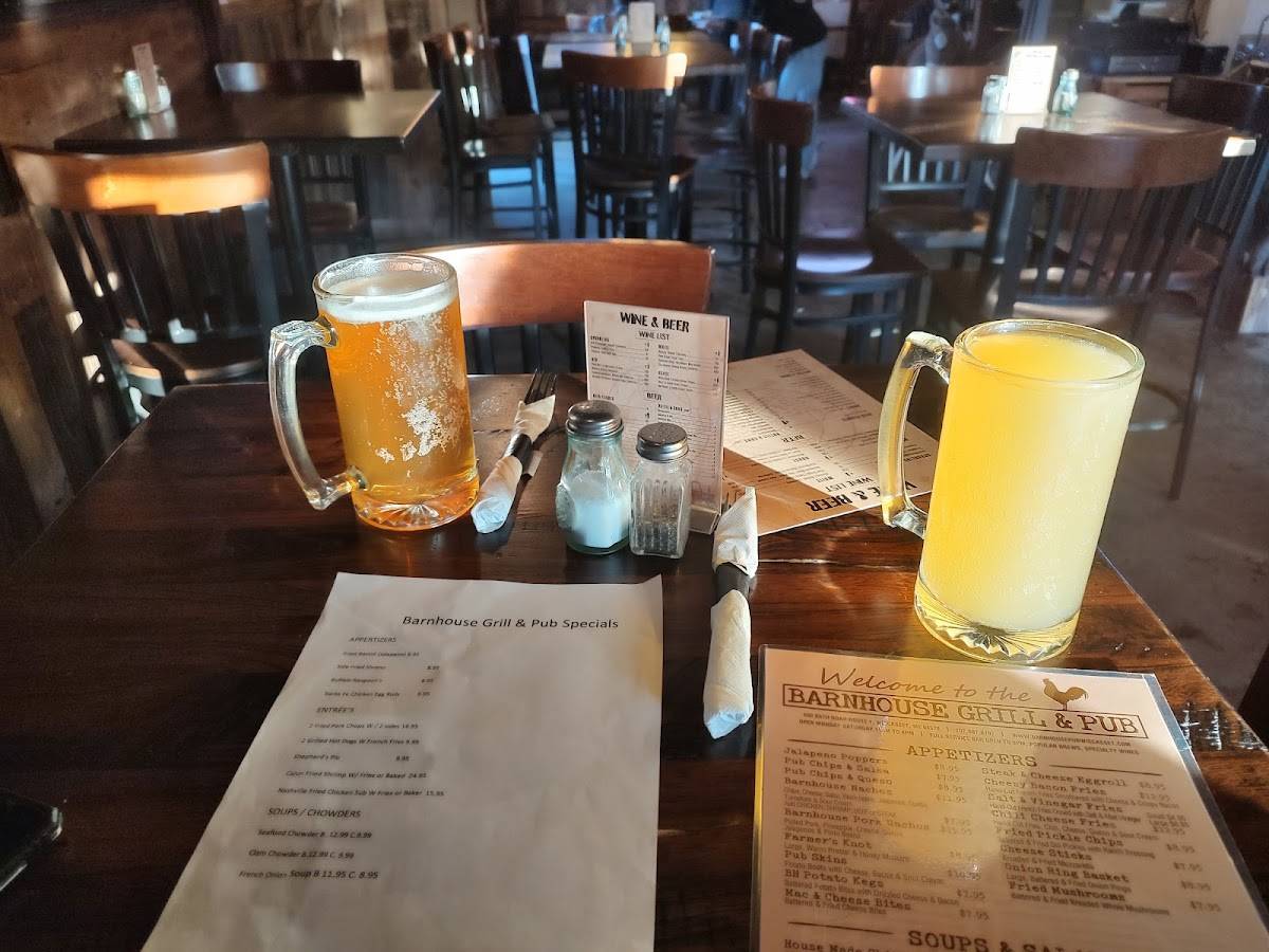 Menu at Barnhouse Grill & Pub Wiscasset, Wiscasset