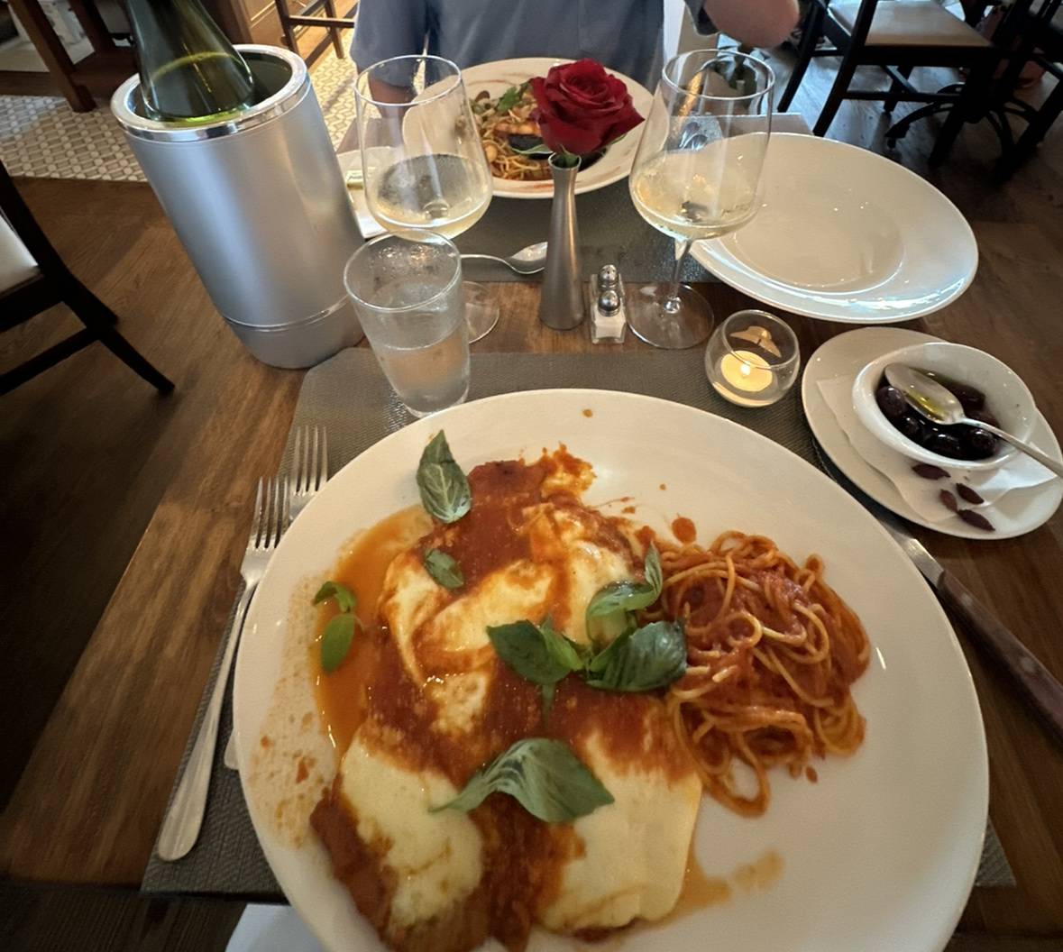 Menu at Basso by PXK restaurant, Chappaqua