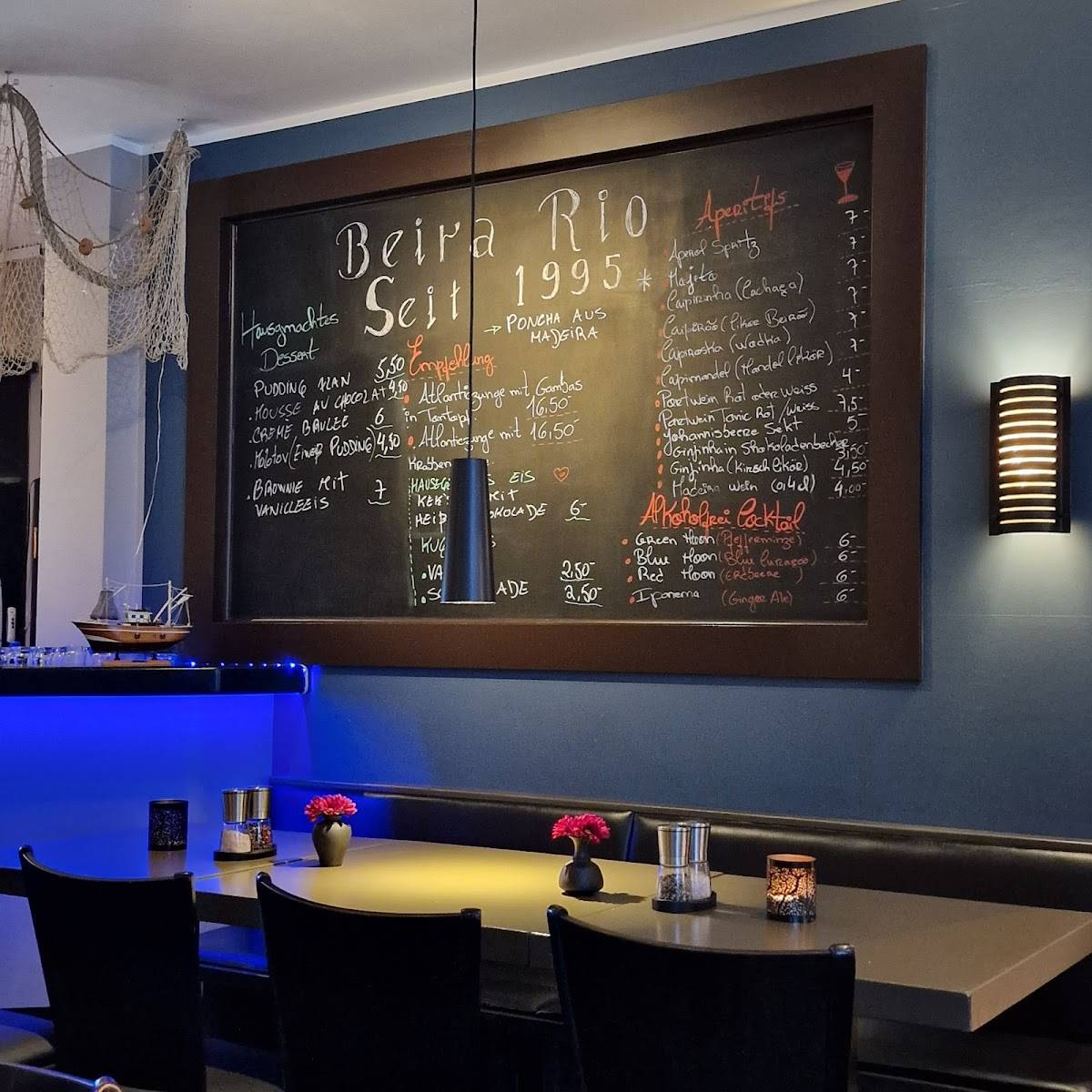 Speisekarte von Beira Rio restaurant, Hamburg, Hafentor 3