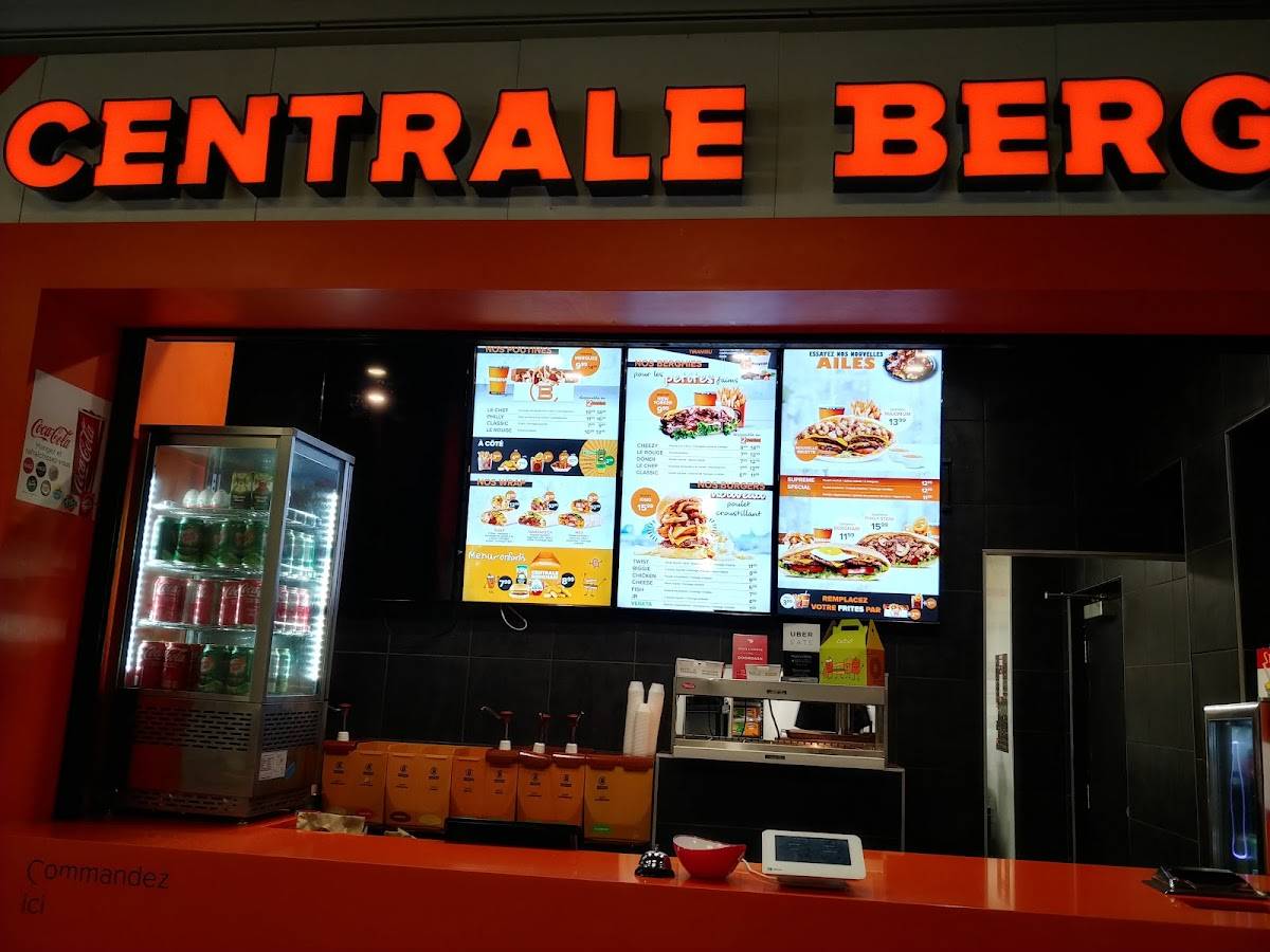 Menu au Bergham - Ste Foy fast food, Québec, Ch Ste-Foy