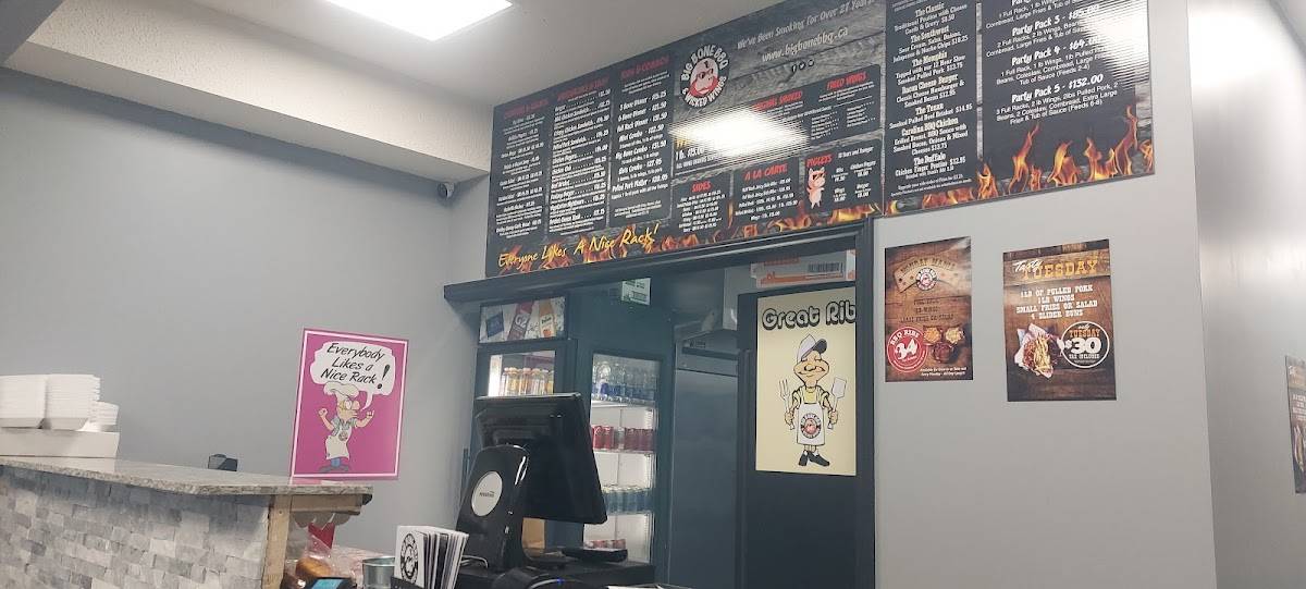 Menu au Big Bone BBQ & Wicked Wings, Hamilton