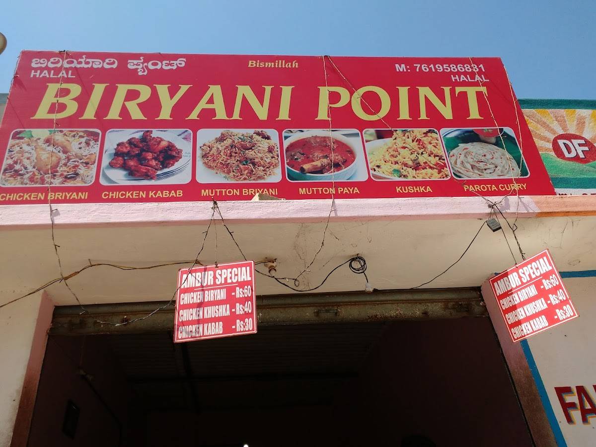 Menu at Biriyani Point, Bengaluru, 22