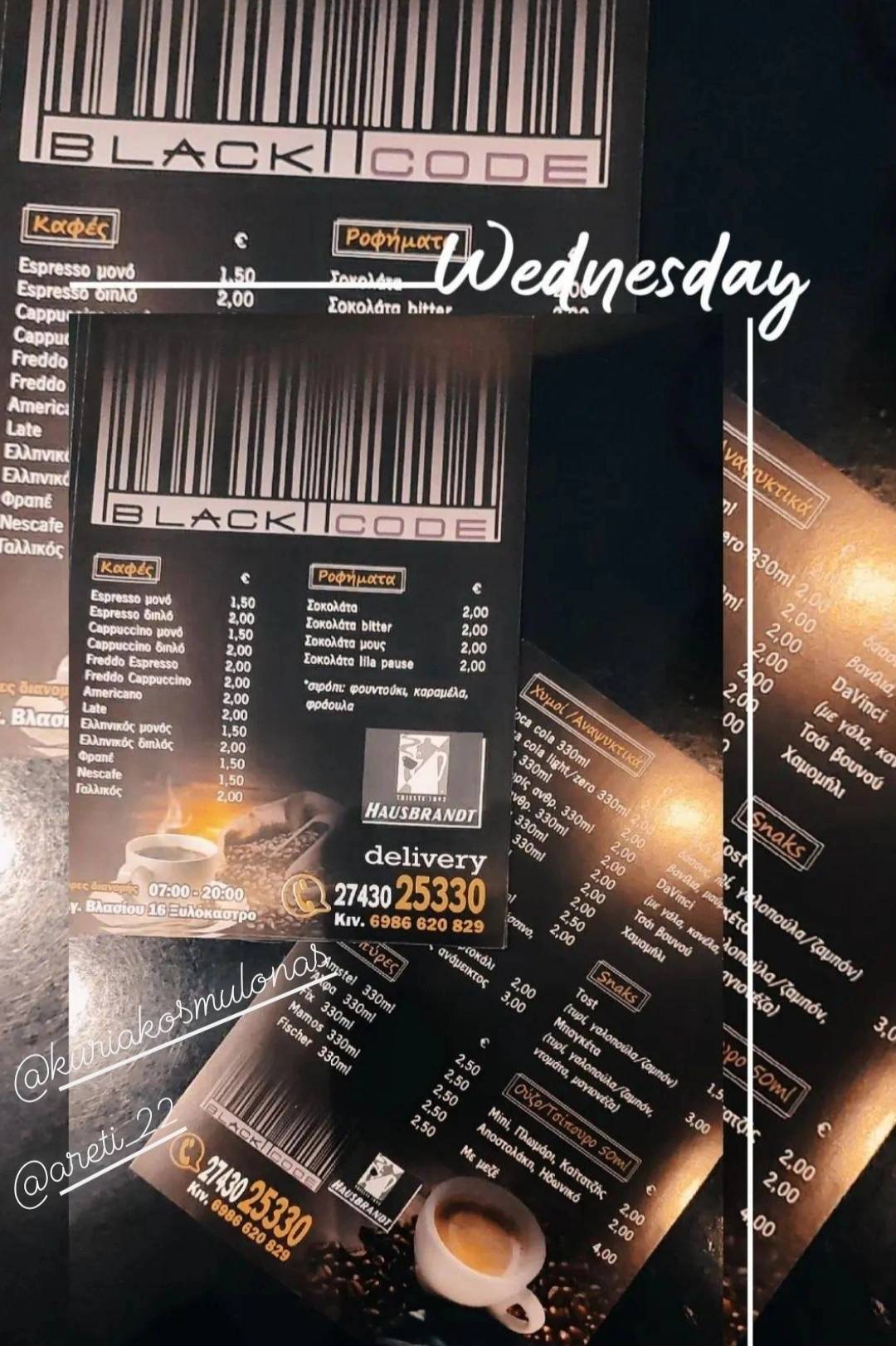 Carta de Black Code, Xilokastro