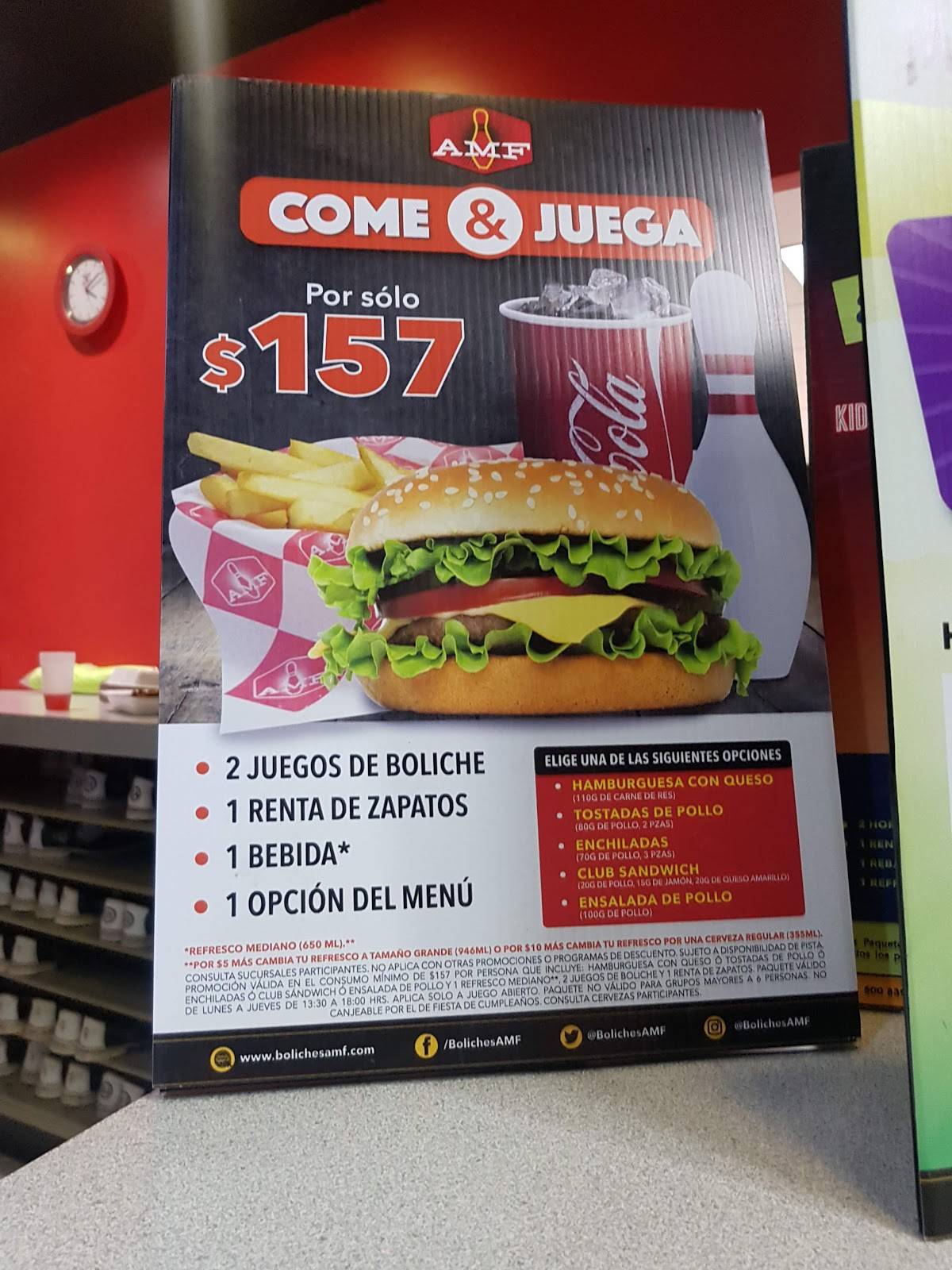 Carta del pub y bar Bol Obispado, Monterrey
