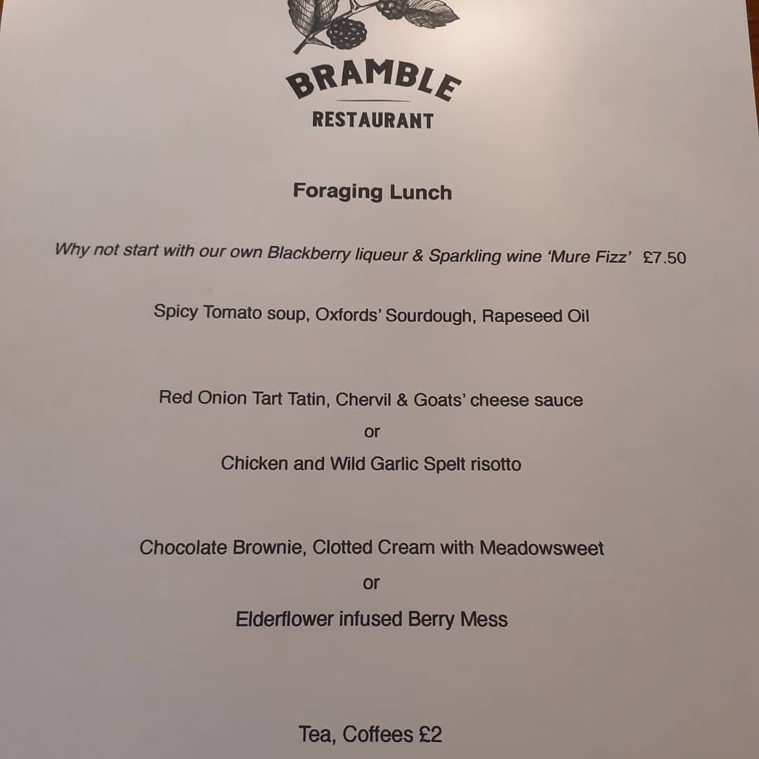 Menu at Brambles at 41 Cheap St restaurant, Sherborne