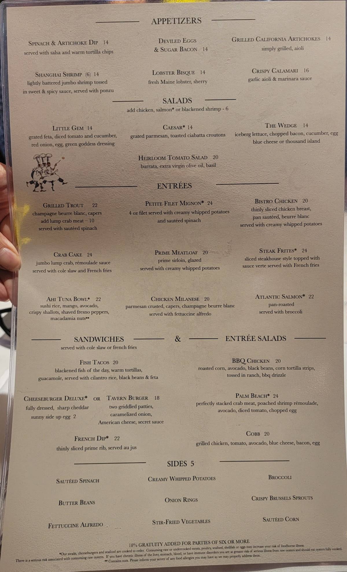 Menu at BrickTop's - Nashville (West End) restaurant, Nashville, West ...