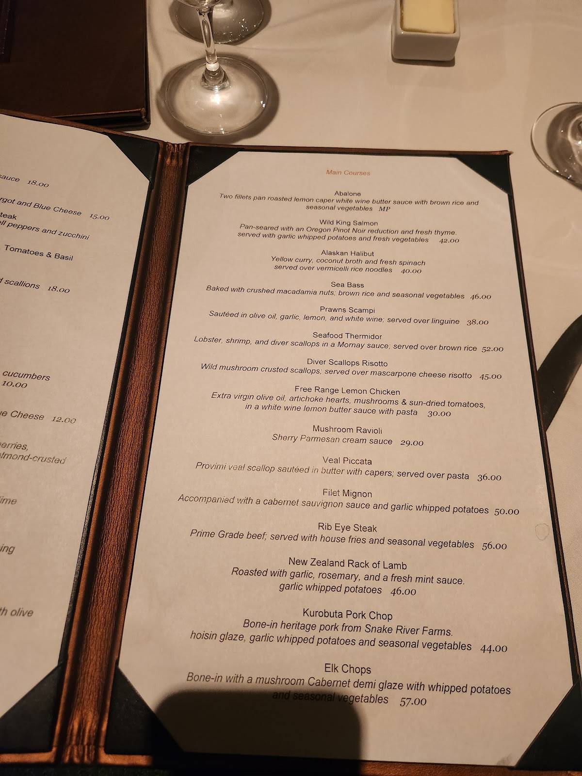 Menu at Bricks pub & bar, Reno