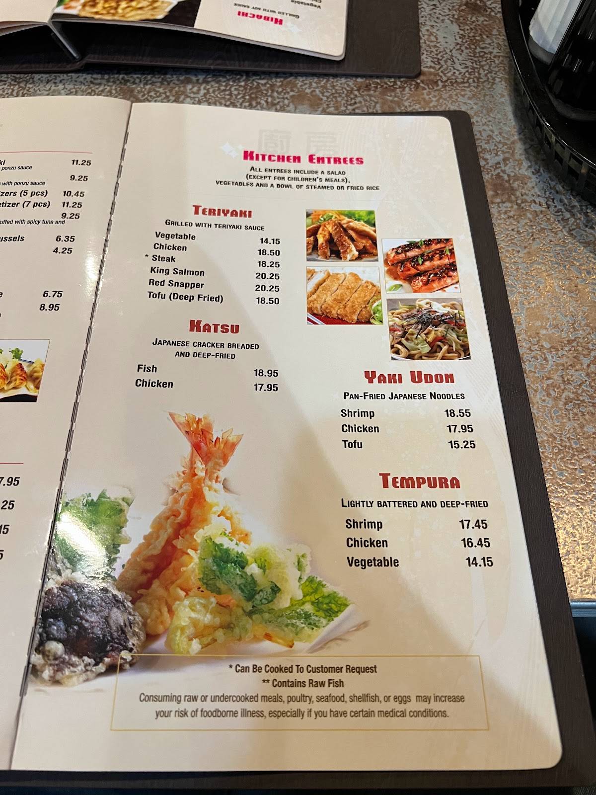 Menu at Fancy Q Sushi Bar and Grill, Brunswick