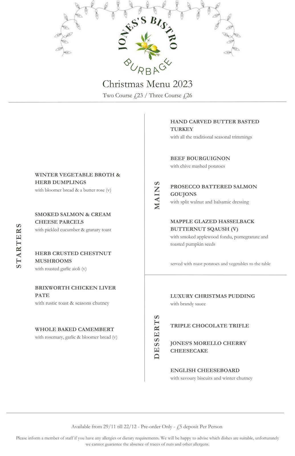 Menu at Cross Keys pub & bar, Hinckley, Hinckley Rd