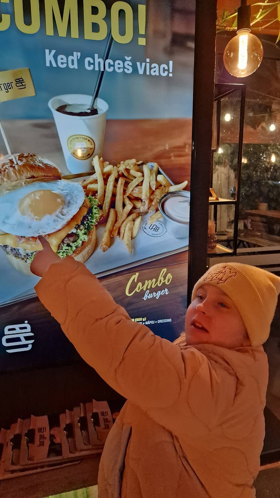 Menu at Burger LAB. restaurant, Senec