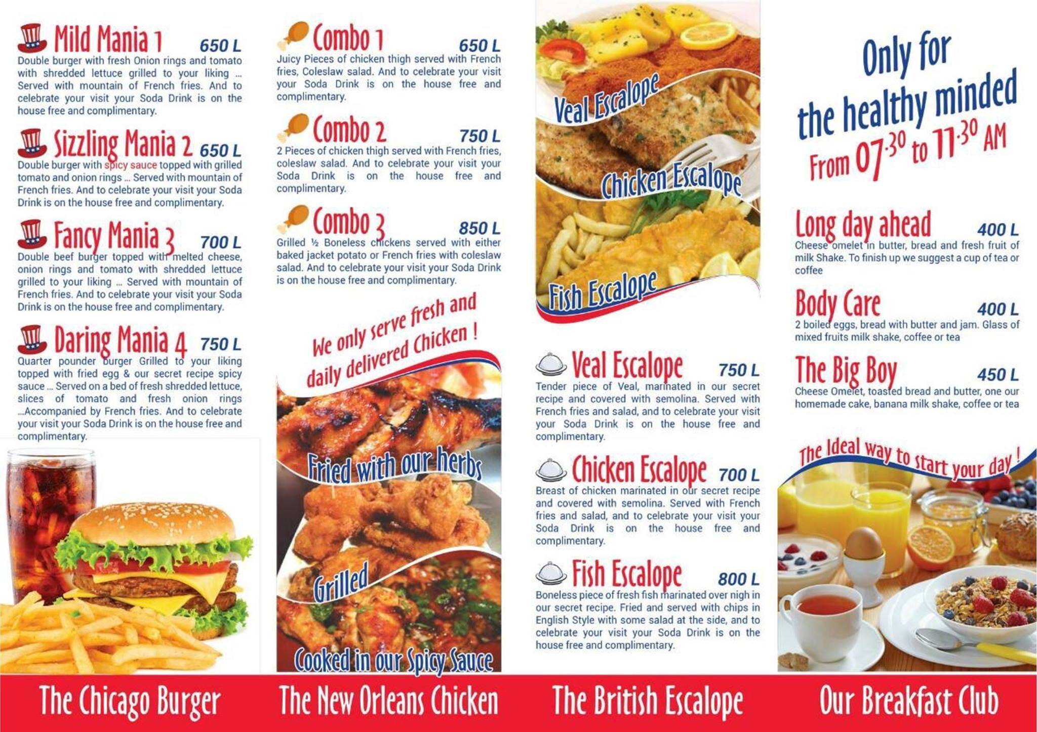 Menu at Burger Mania, Ahmedabad, Ashray Gold