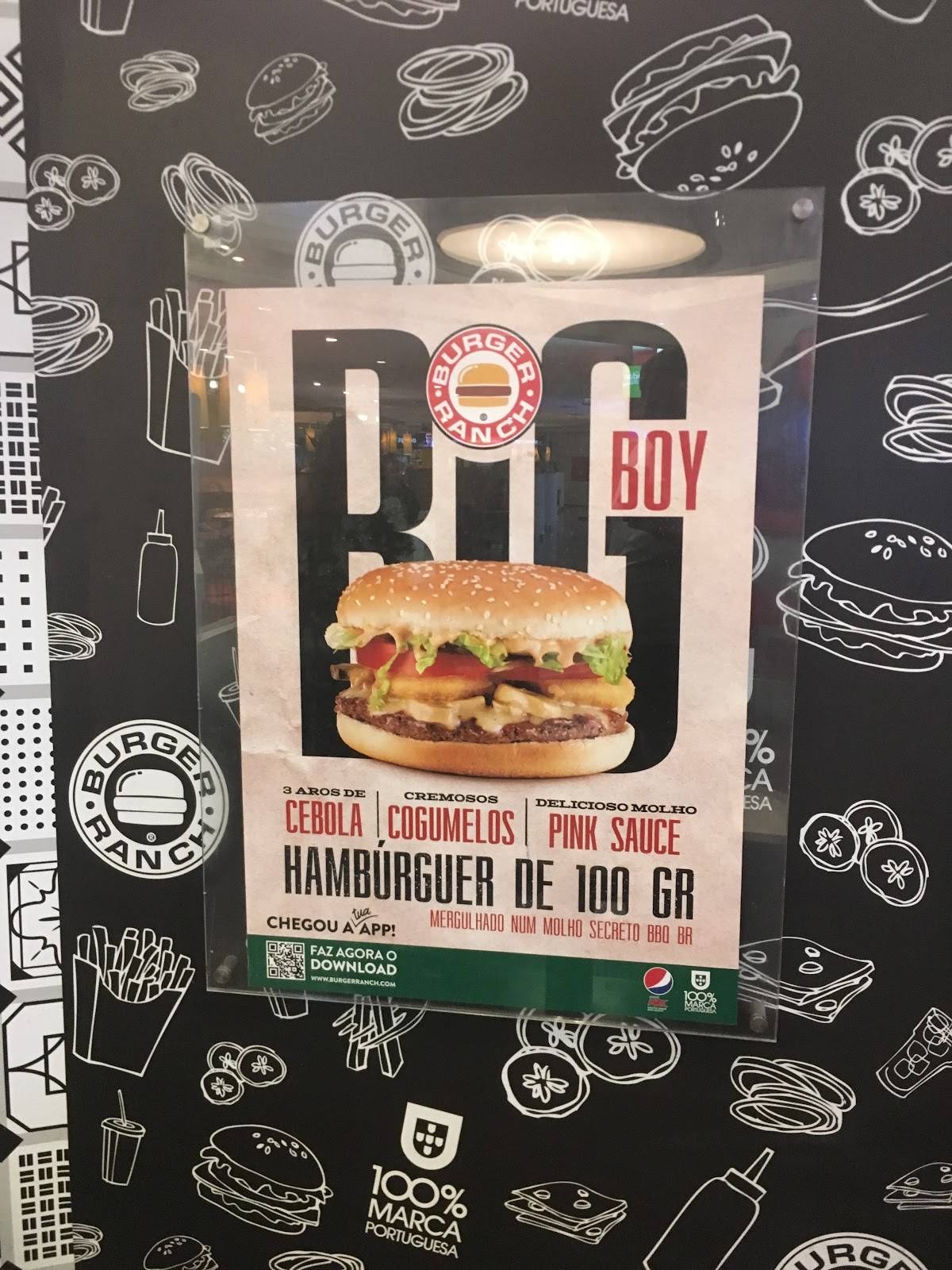 Menu em Burger Ranch restaurante, Portimão, Centro Comercial Continente ...