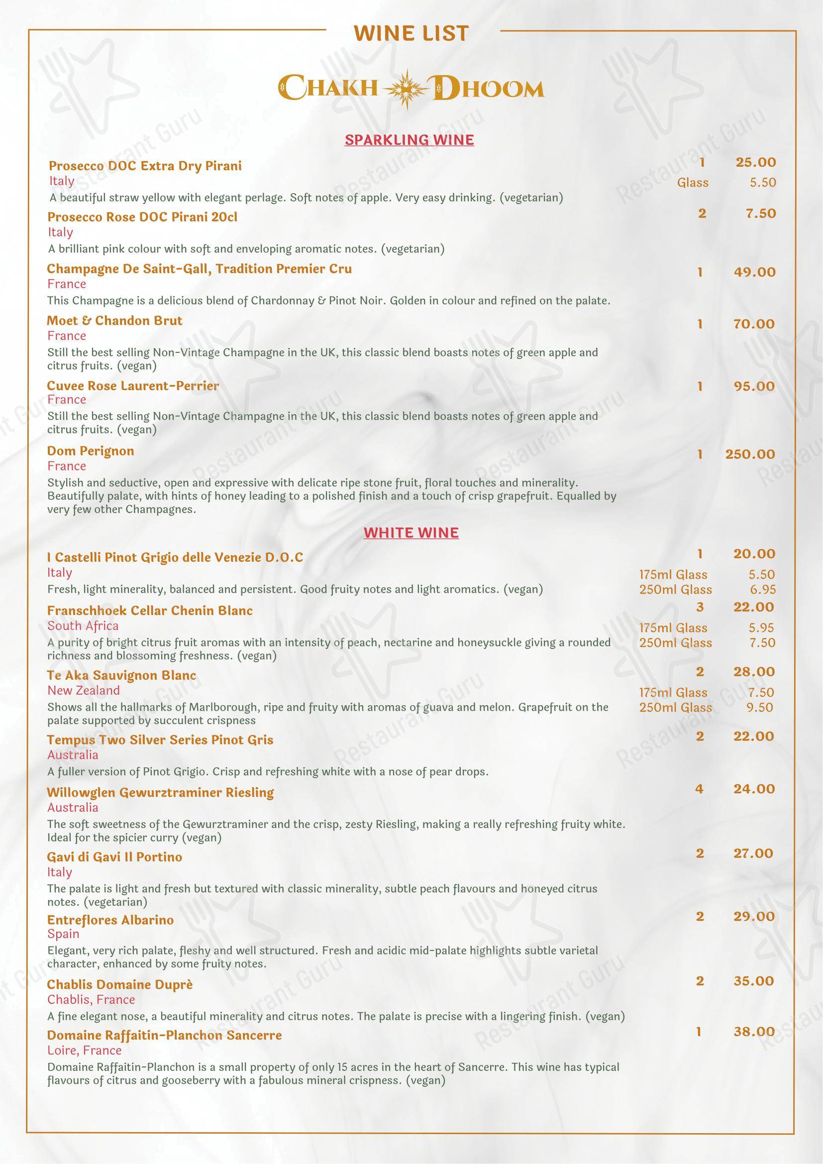Menu at Chakh Dhoom - Authentic Indian Street Food Newcastle restaurant ...