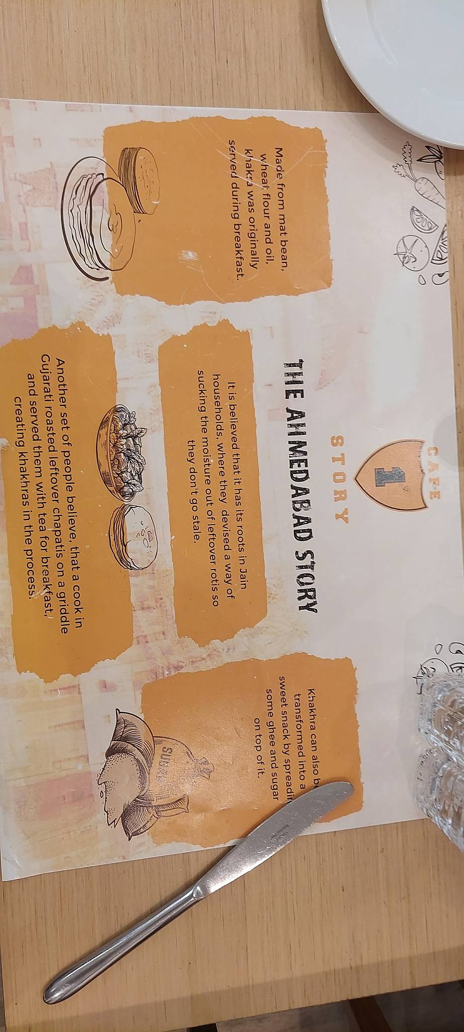 Menu at Cafe 1st Story, Ahmedabad