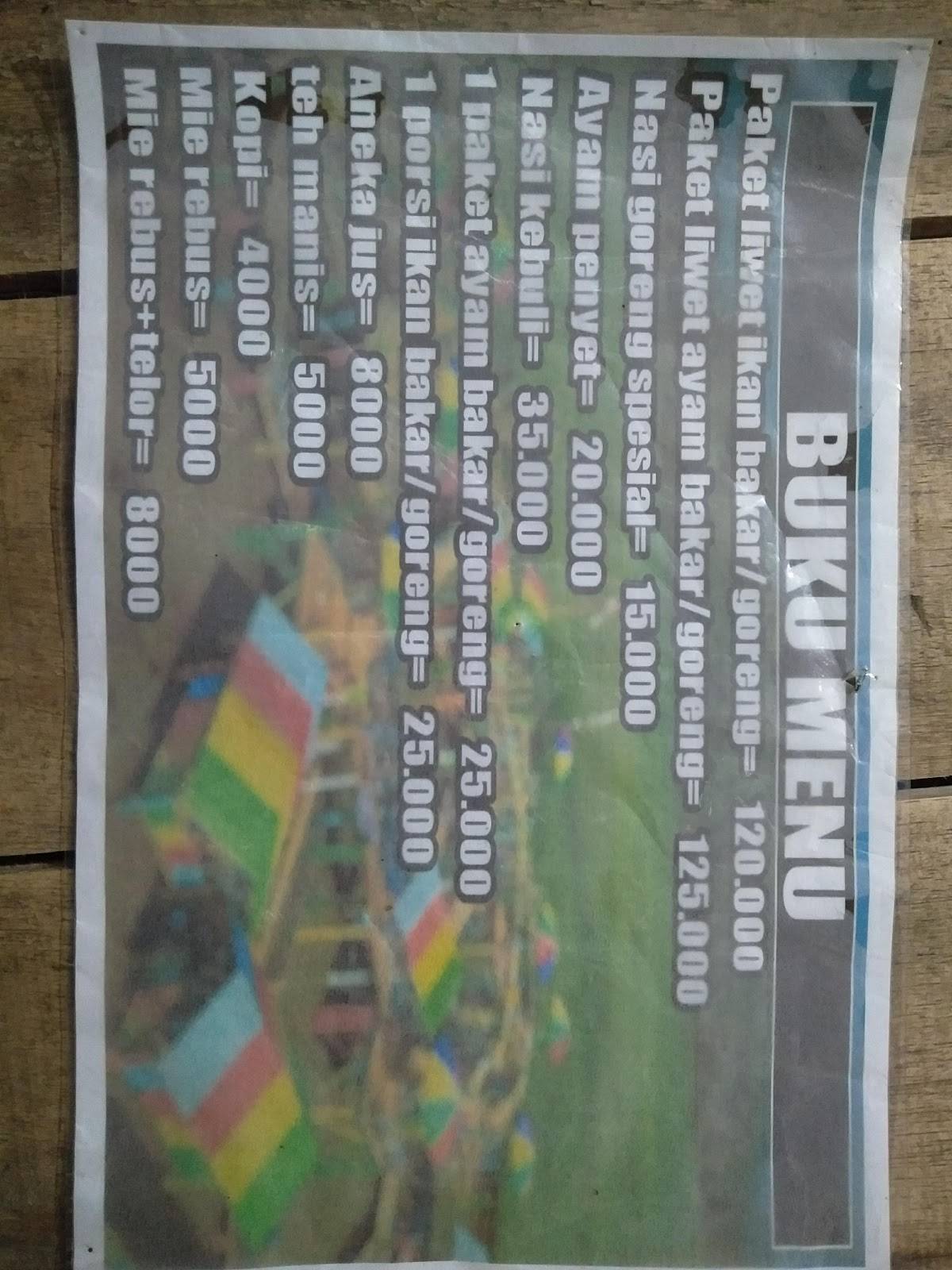 Carta del café AGRO WISATA MINA PADI SAWAH LEGA, Indonesia
