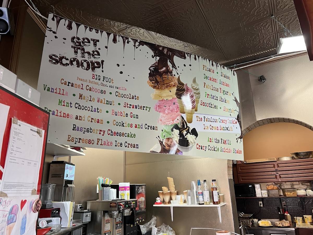 Menu at Dreamer's Cafe, Port Hope