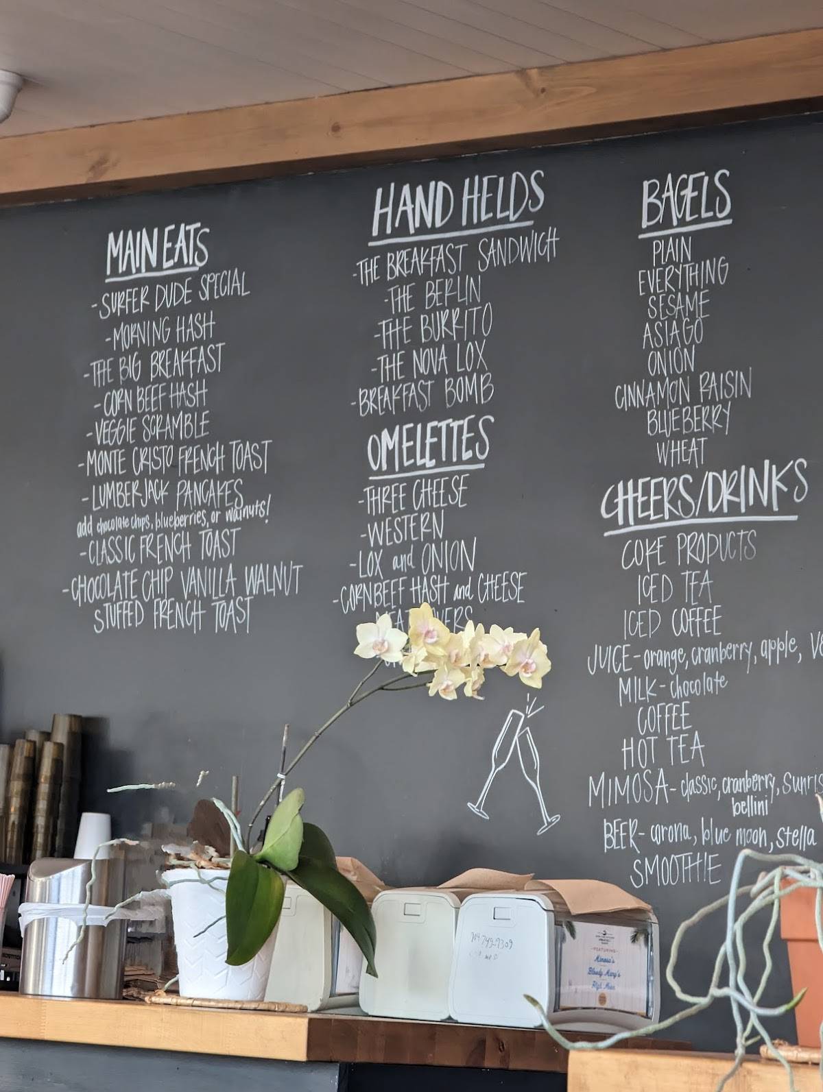Menu at High Tide Kitchen cafe, Daytona Beach