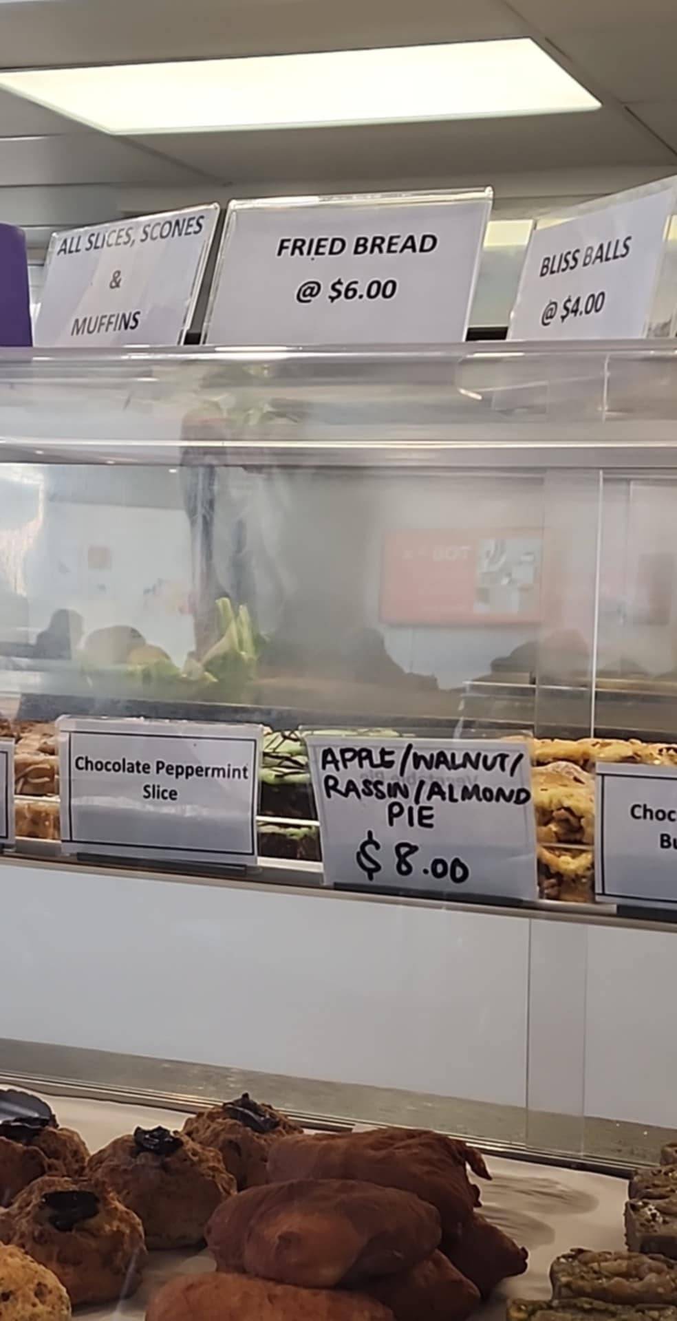Menu at Cafe Kaizen, Porirua