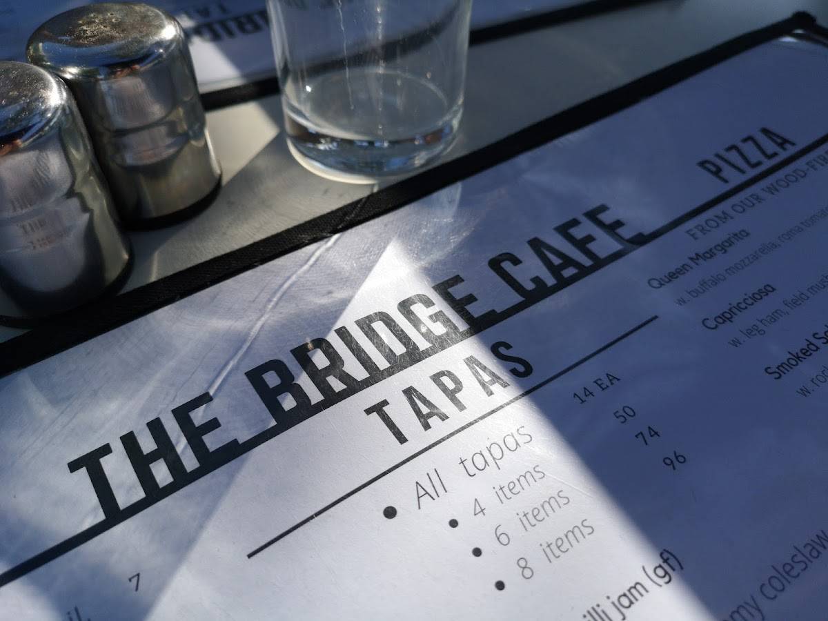 Menu at The Bridge Hotel Mordialloc cafe, Aspendale