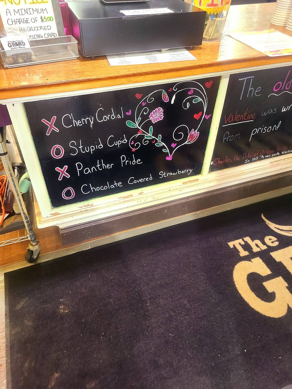 Menu at The Local Grind, LLC cafe, Delton