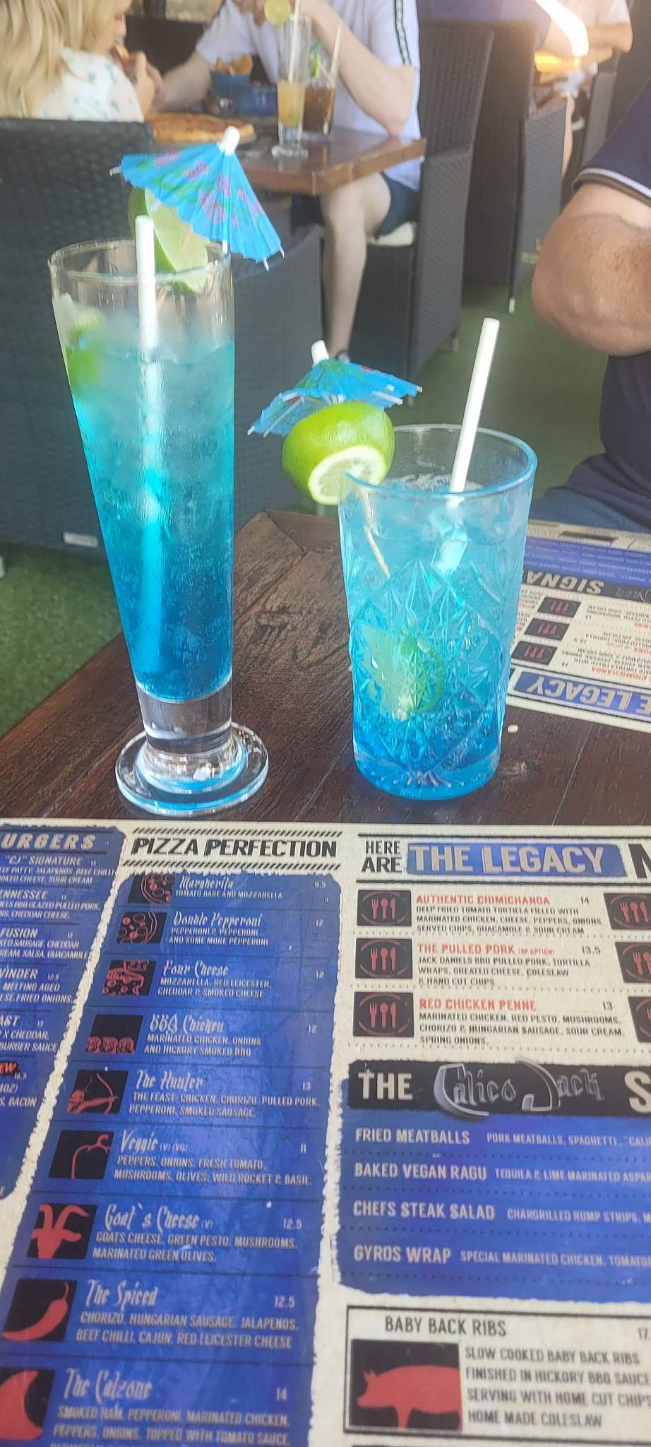 Menu at Calico Jack Restaurant & Bar, Skipton