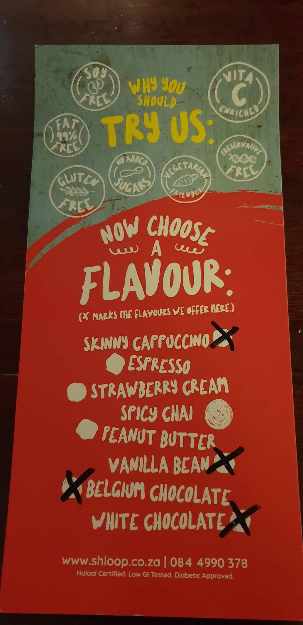 Menu at Cappuccinos Waverley restaurant, Pretoria, 1120 Hertzog St