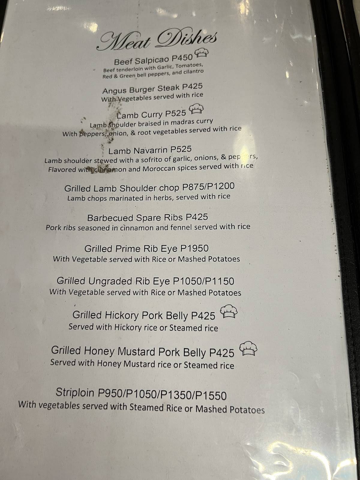 Menu at Casa Renato Resto & Events Place restaurant, Quezon City, 7 ...