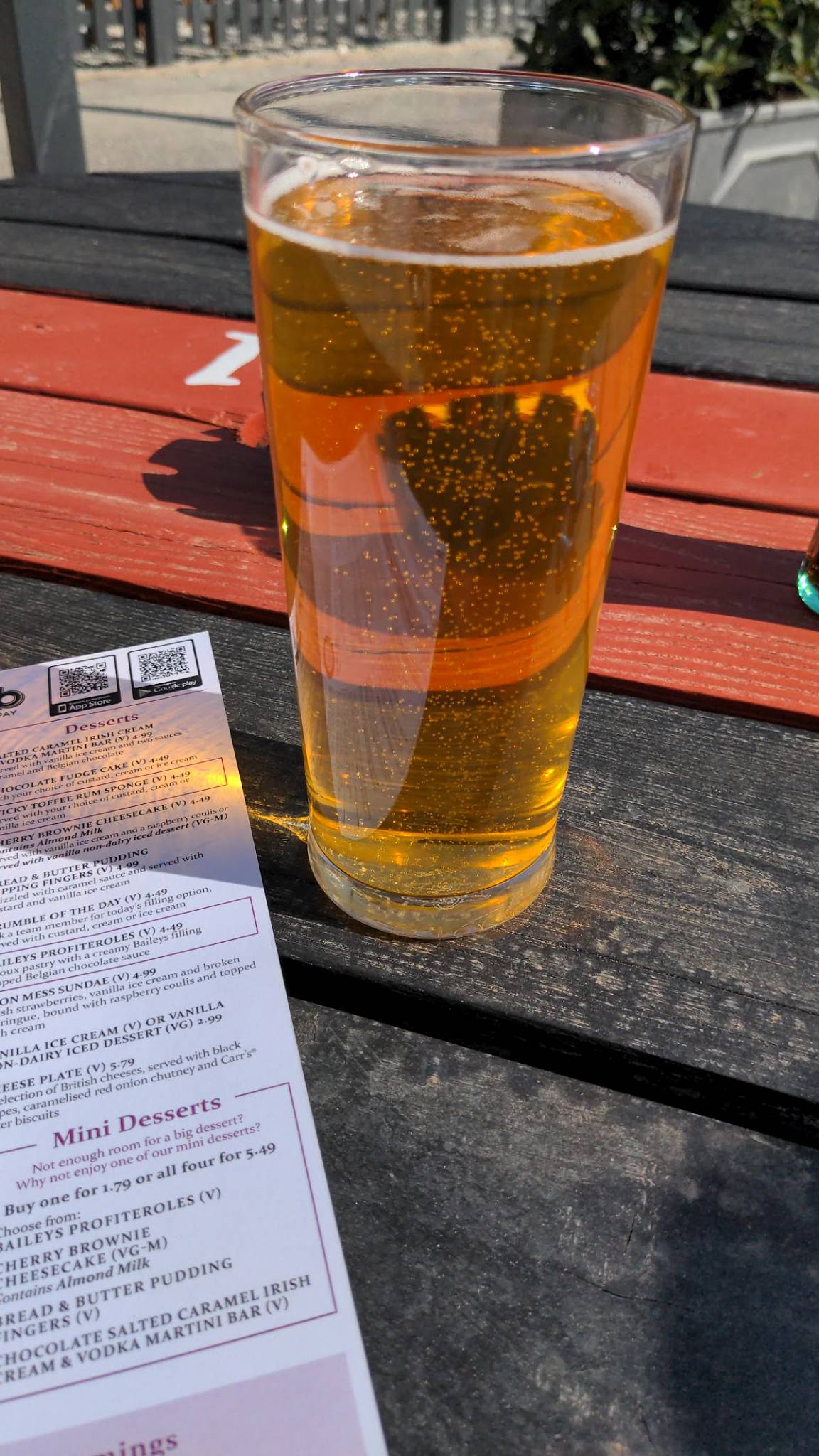 Menu at Command House pub & bar, Chatham