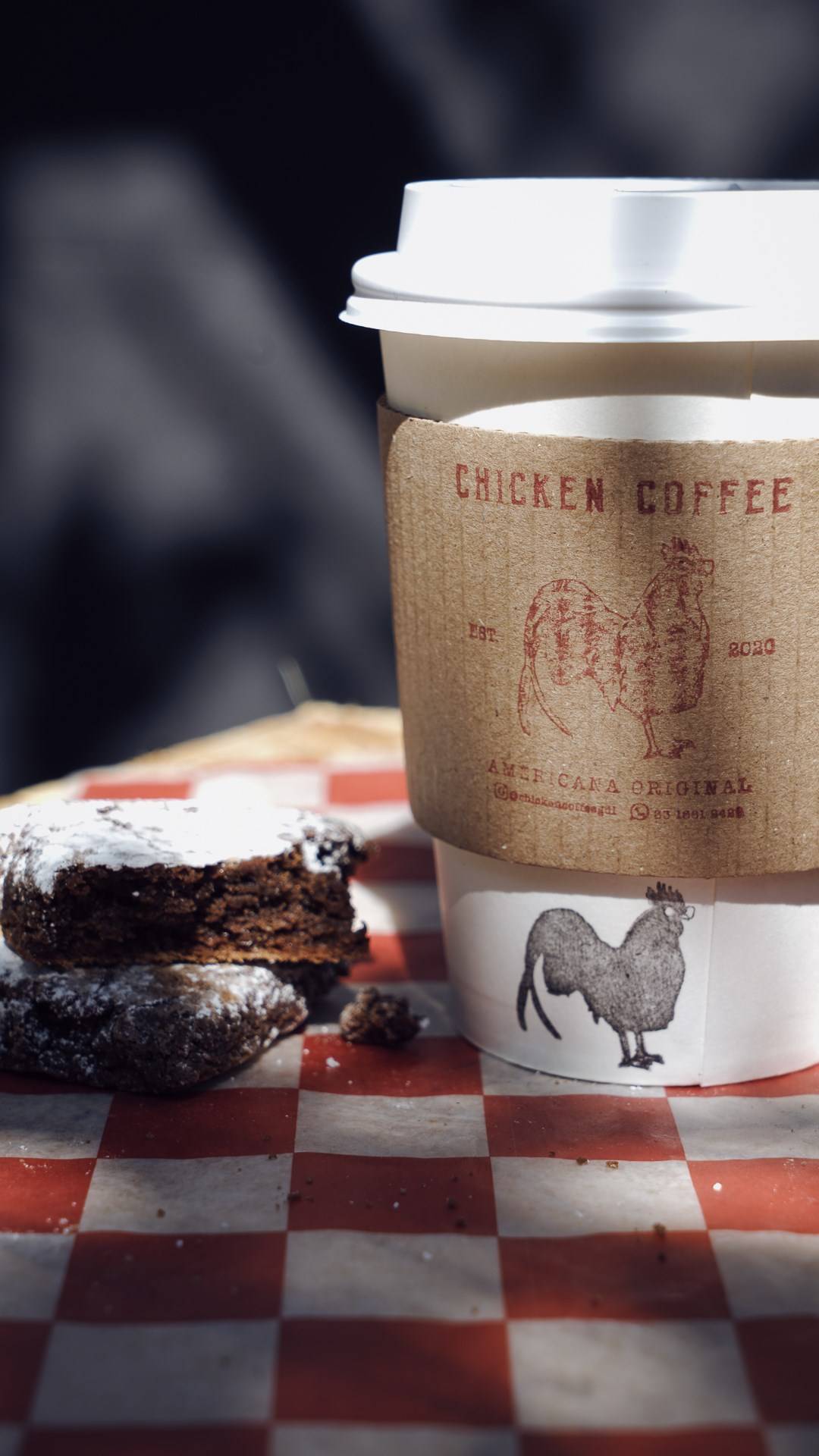 Carta de cafetería Chicken Coffee, Guadalajara