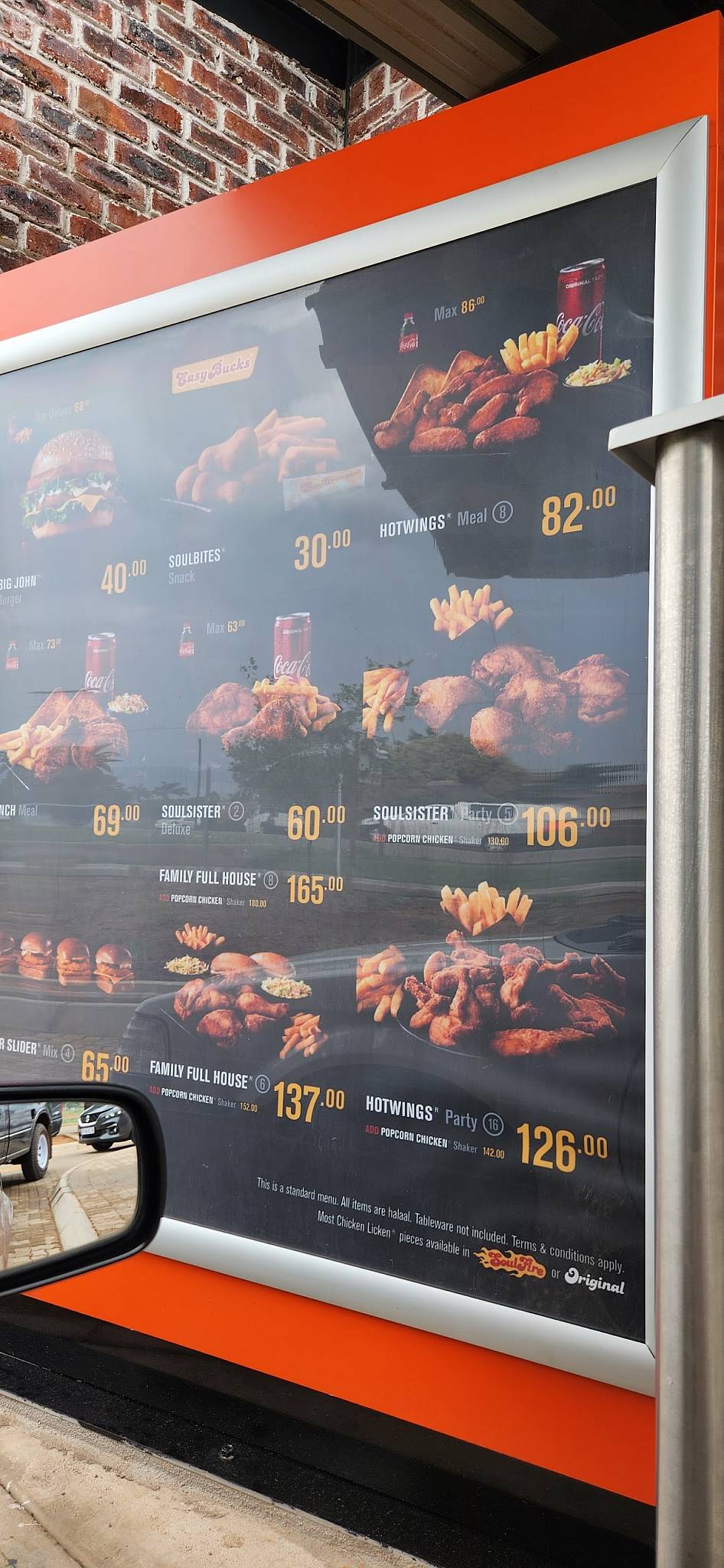 Menu at Chicken Licken Mankweng restaurant, Mankweng