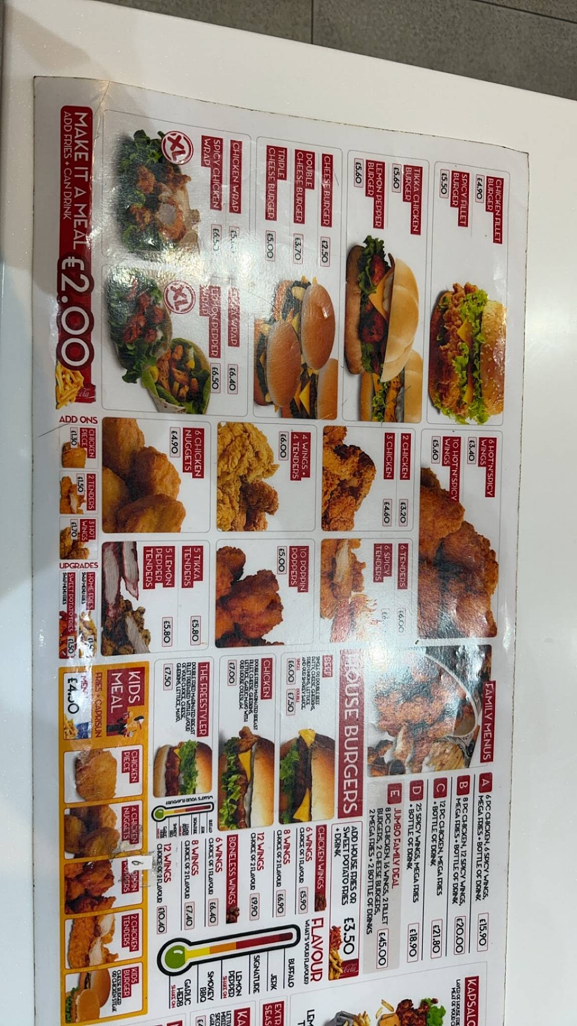 Menu at Chicken Spot - Walthamstow restaurant, London