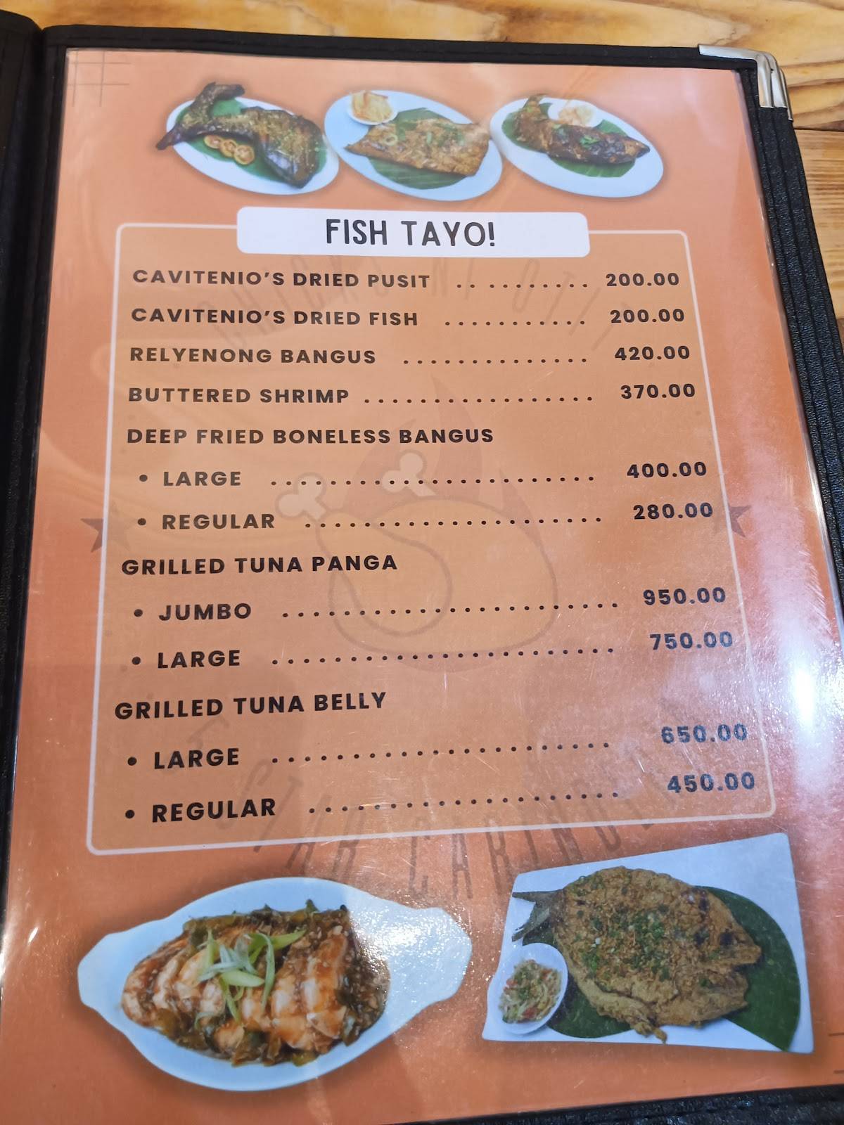 Menu at Chicks ni Otit Tagaytay restaurant, Tagaytay