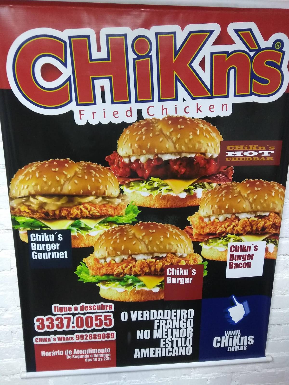 Menu em CHiKn's Fried Chicken Sem Glúten restaurante de fast food, Blumenau