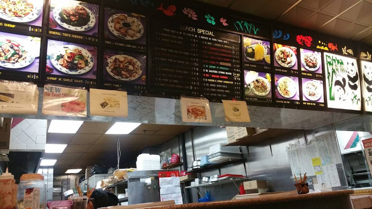 Menu at Chung Shing Chinese Take-Out restaurant, Baldwin