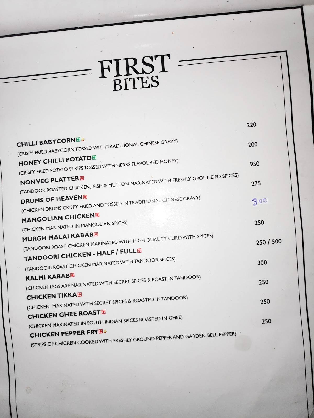 Menu at Cibo Esca, Bengaluru, 92