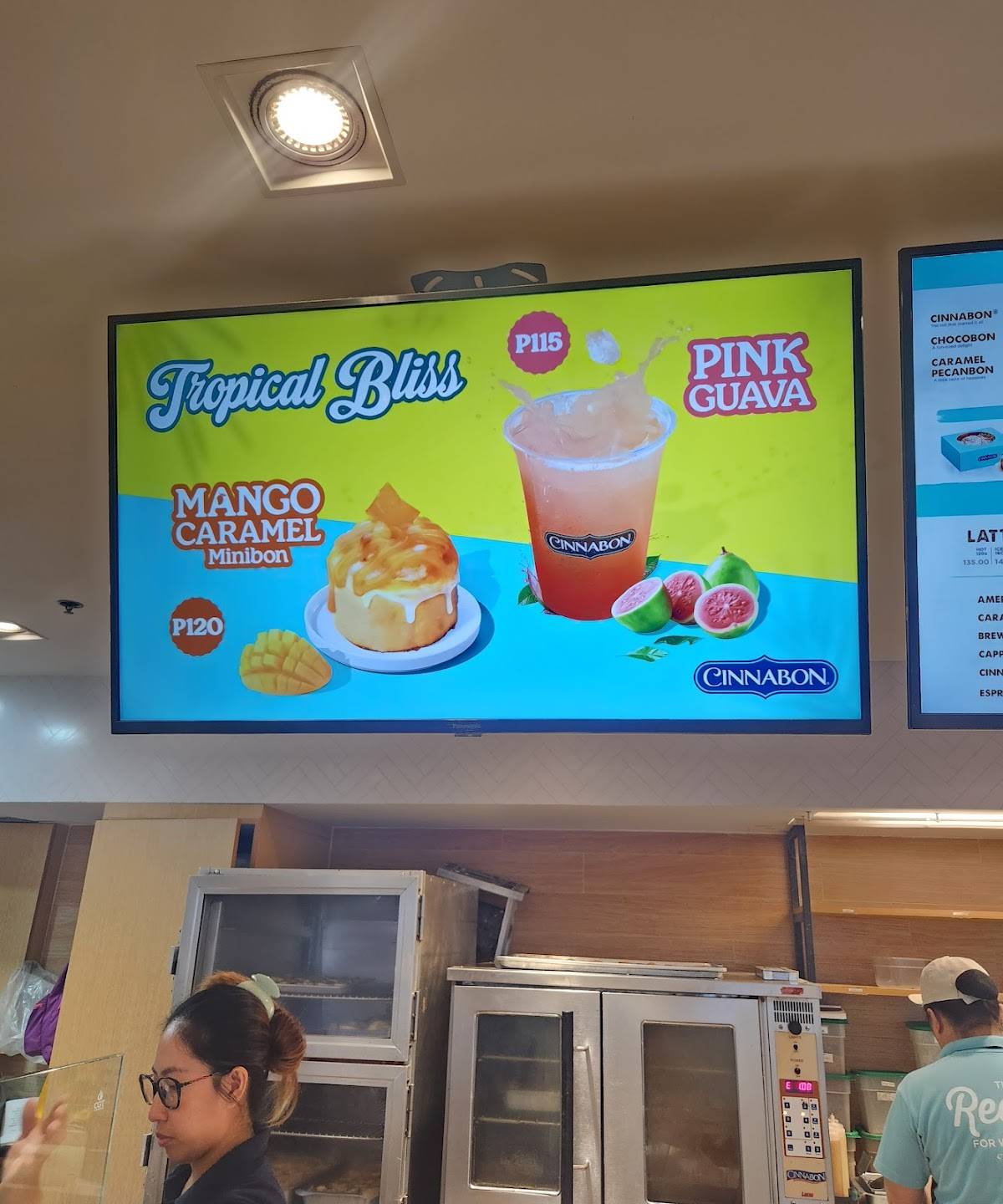 Menu at Cinnabon - SM North Edsa restaurant, Quezon City, 1115 Epifanio ...