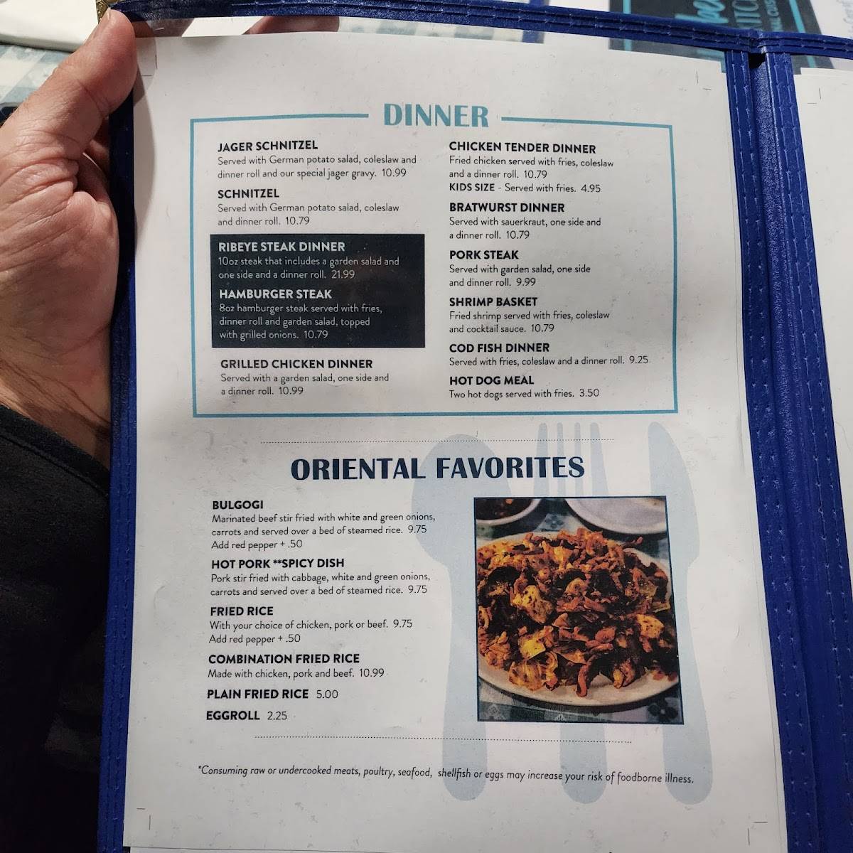 Menu at Campbell's Kitchen restaurant, Clarksville